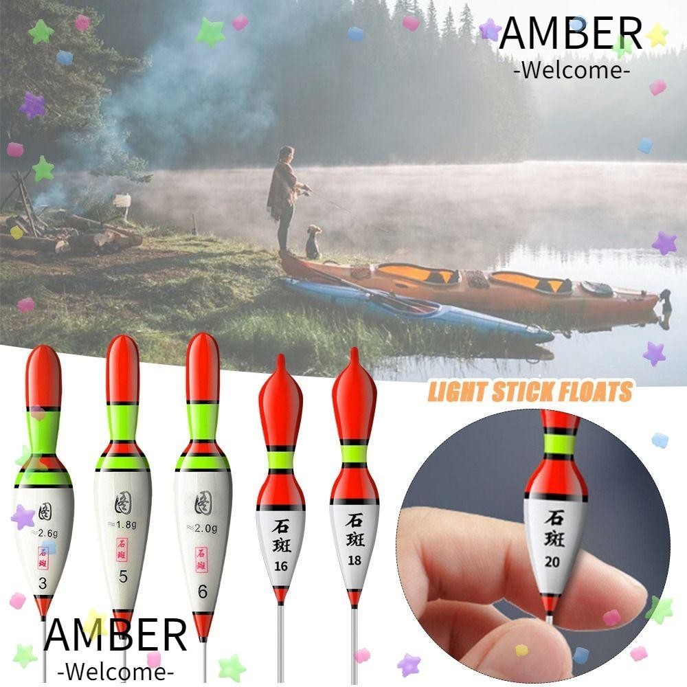 Amber Rock fishing float, Indicator Slip Drift Tube Floats Bobbers ...