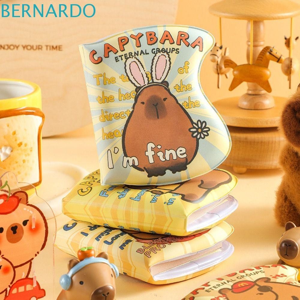 Bernardo บีบของเล่น Notepad, สมุดบันทึกหน้าสี Capybara น่ารัก, Planner ...