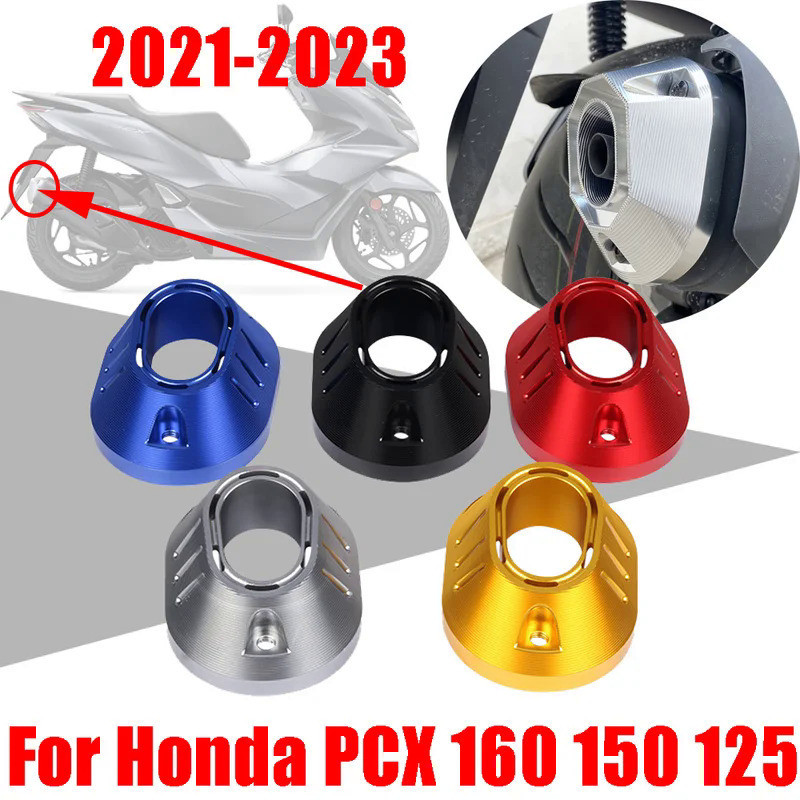 YM For Honda PCX160 PCX125 PCX150 PCX 125 150 160 2021 - 2023 Accessories Muffler Exhaust Port ...