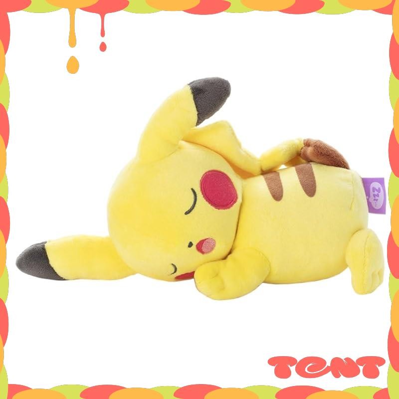 Pokemon Snuggly Friends Plush S Pikachu ความยาวรวมประมาณ 23cm. | Shopee ...
