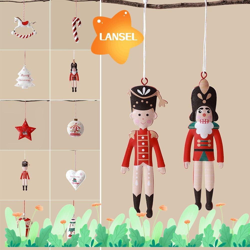 Lansel คริสต์มาสแขวนจี้, Nordic Red & White Drop เครื่องประดับ, Craft ...