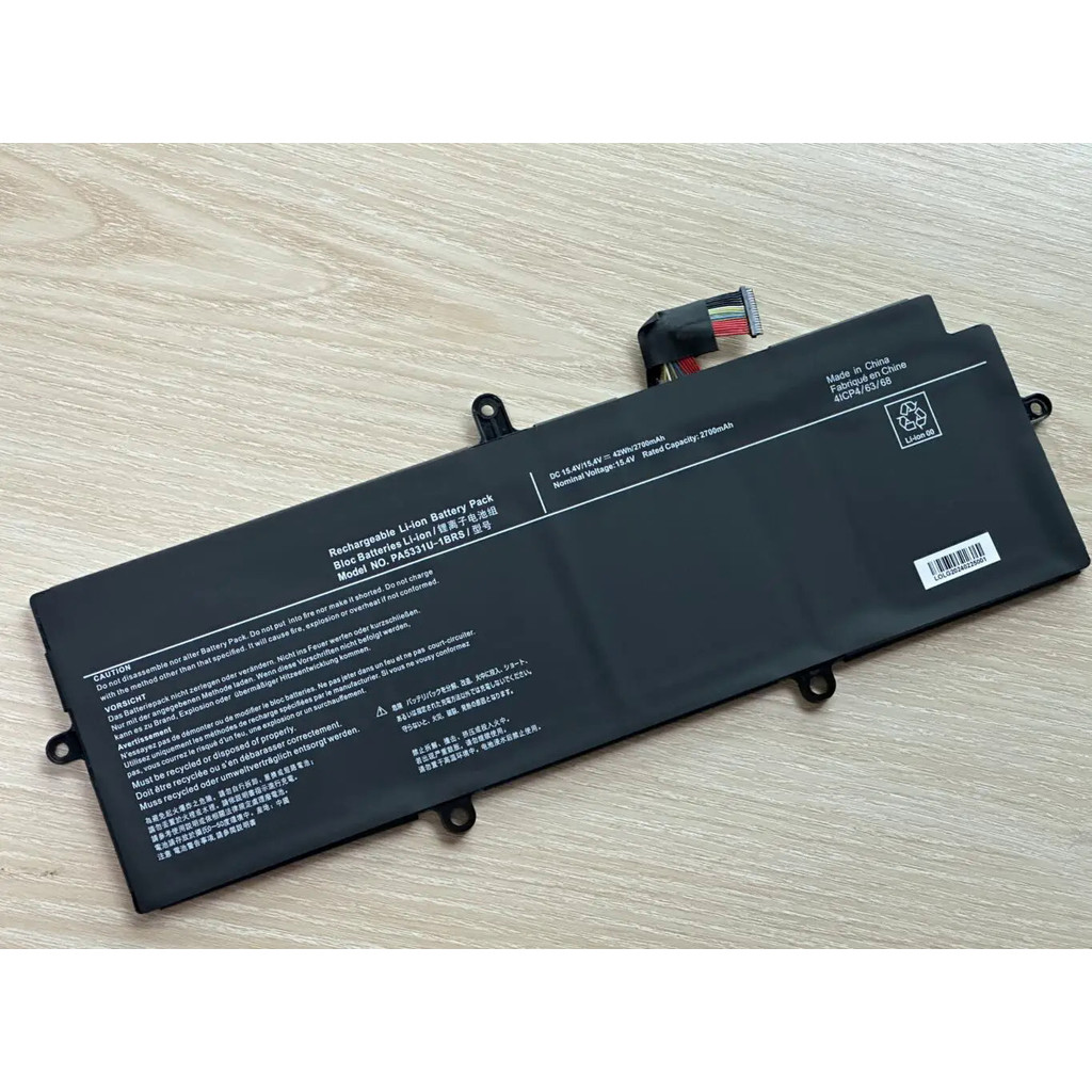 PA5331U-1BRS 15.4V 42WH แล็ปท็อป Battery For Toshiba Dynabook Portege ...