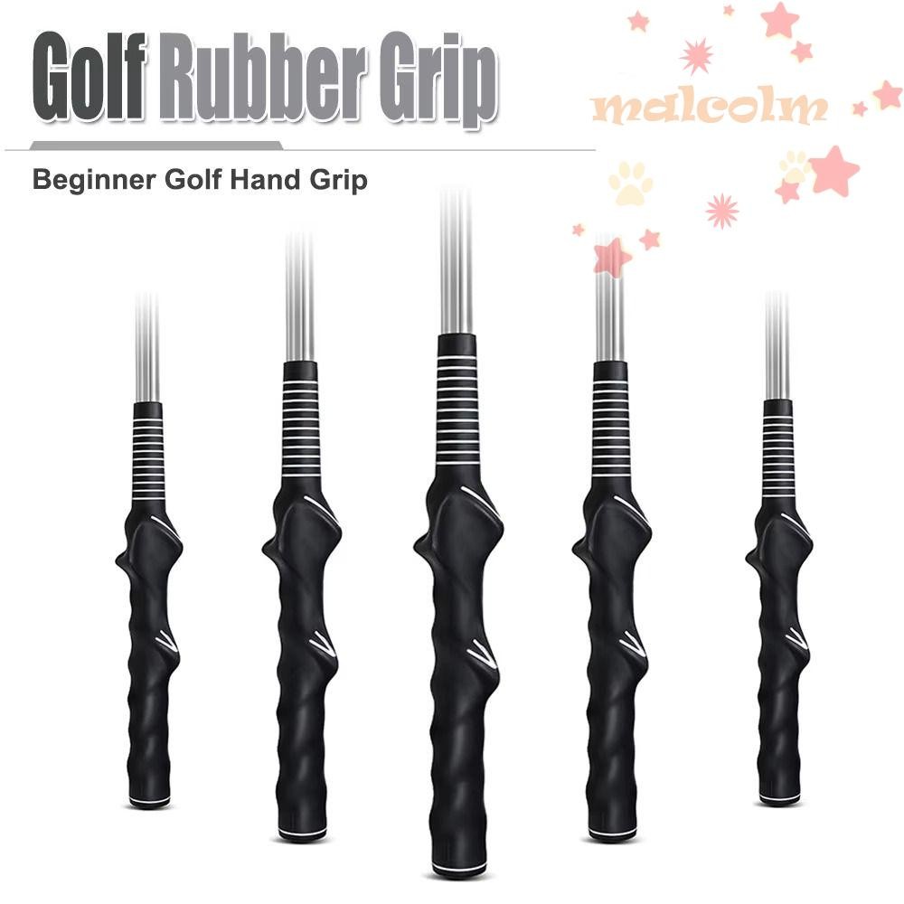 Malcolm Golf Rubber Hand Shape Grip, ยางกันลื่น Golf Practice Pole Grip ...