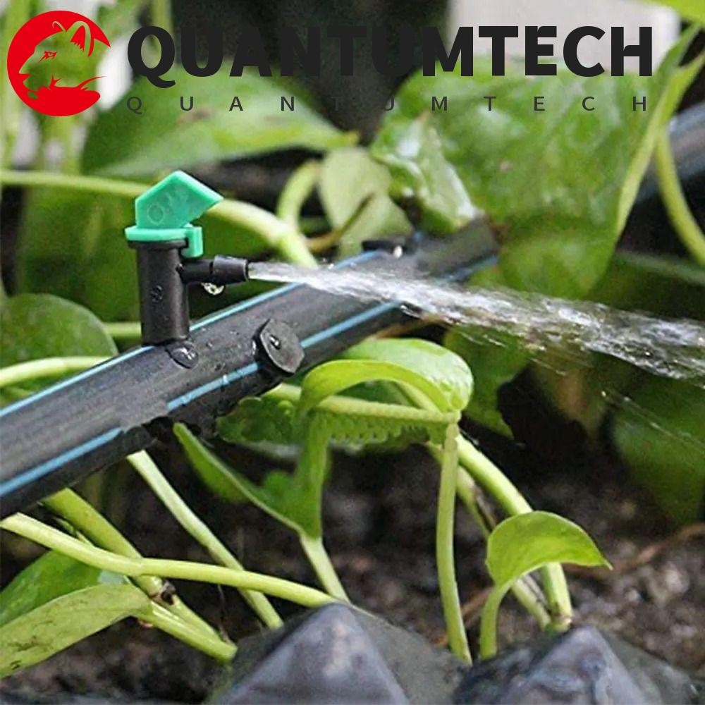 Quantumtech 20 ชิ้นชลประทานหยด Emitter,ธงรูปร่าง 4/7 มิลลิเมตรรดน้ํา Dripper,สวนเครื่องมือ Micro ...