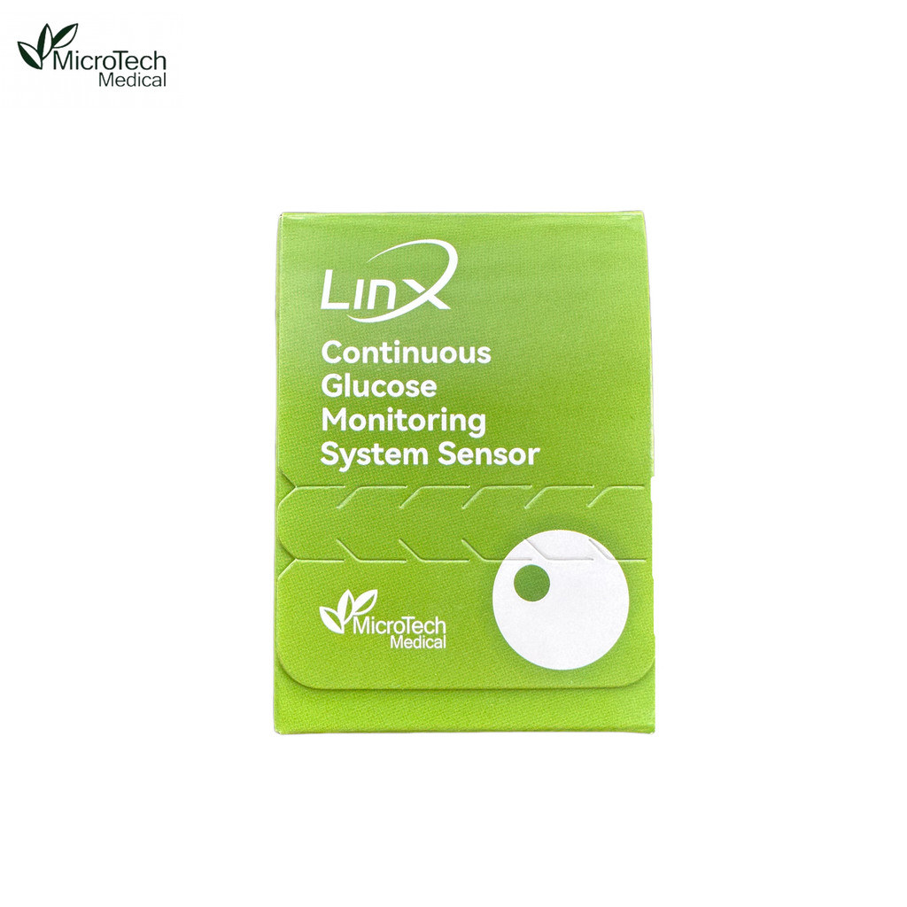 Linx Dynamic Blood Glucometer CGM Sensor Wearable ระบบตรวจสอบน้ําตาลใน ...