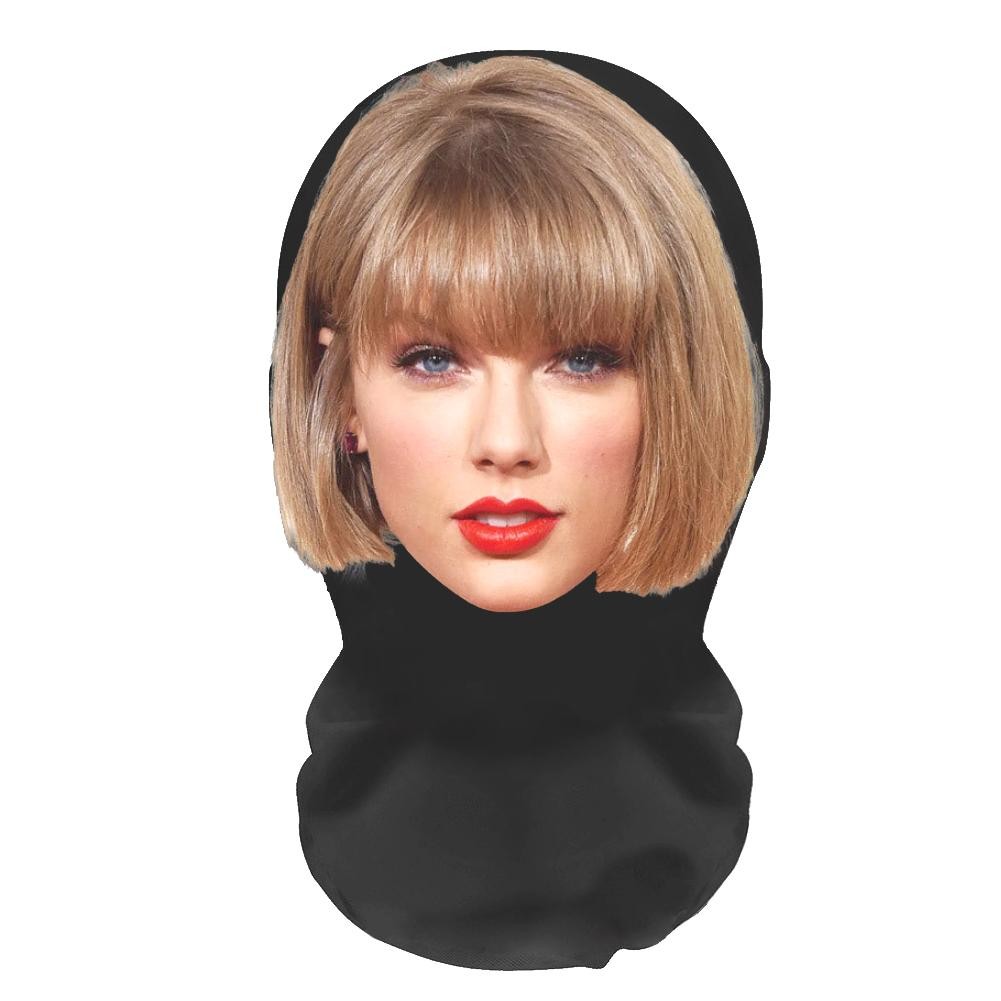 Taylor Swift 3D Mask Lisa 3D พิมพ์ตลก Hood Face Show Spoof Tricky ...
