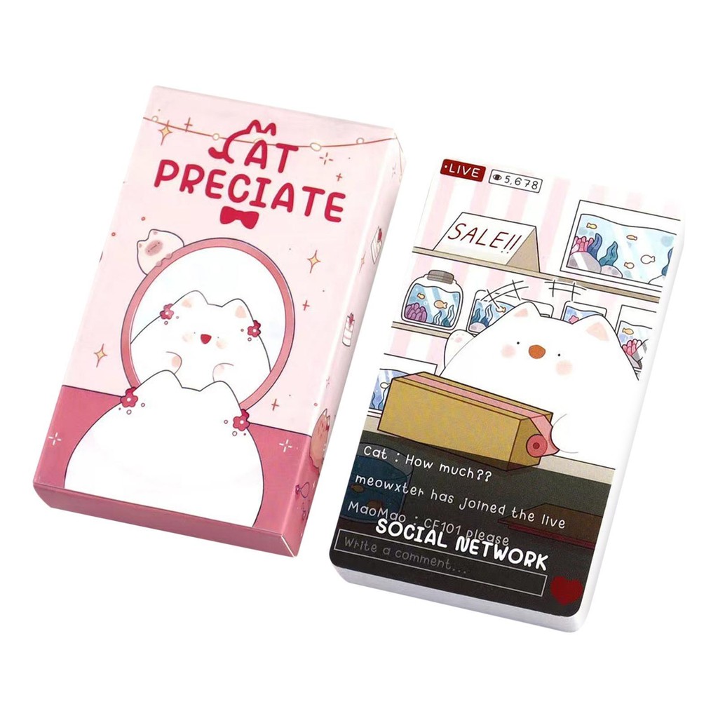 Fortune Telling Tarot Cards Cat Preciate Tarot Oracle Cards Standard ...