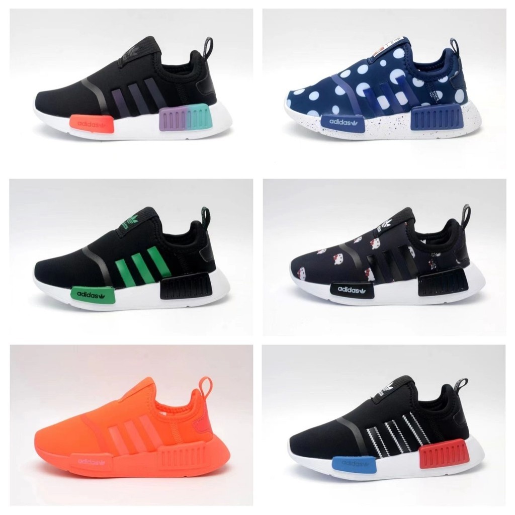 พร้อมสต็อก A Series NMD One Step ส่วนบุคคลรองเท้ากีฬาเด็กขนาด 22-37 ...