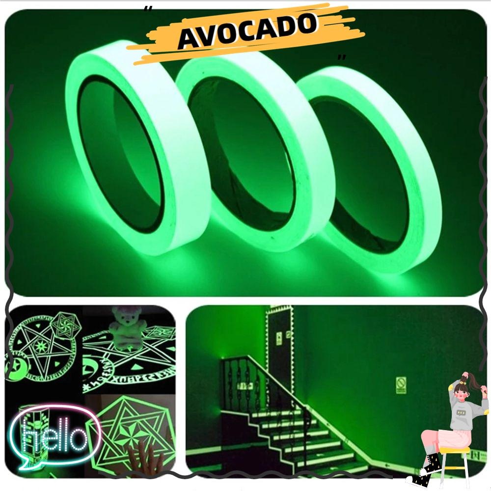Avocar เบ็ดตกปลาสติกเกอร์ส่องสว่าง lemgth เทปกาวในตัว 1 ซม. 1.2 ซม. ...