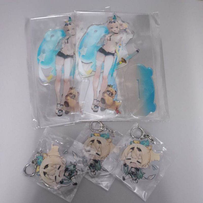 Hololive Kazama Iroha C100 Comiket ขาตั้งอะคริลิค/พวงกุญแจ | Shopee Thailand