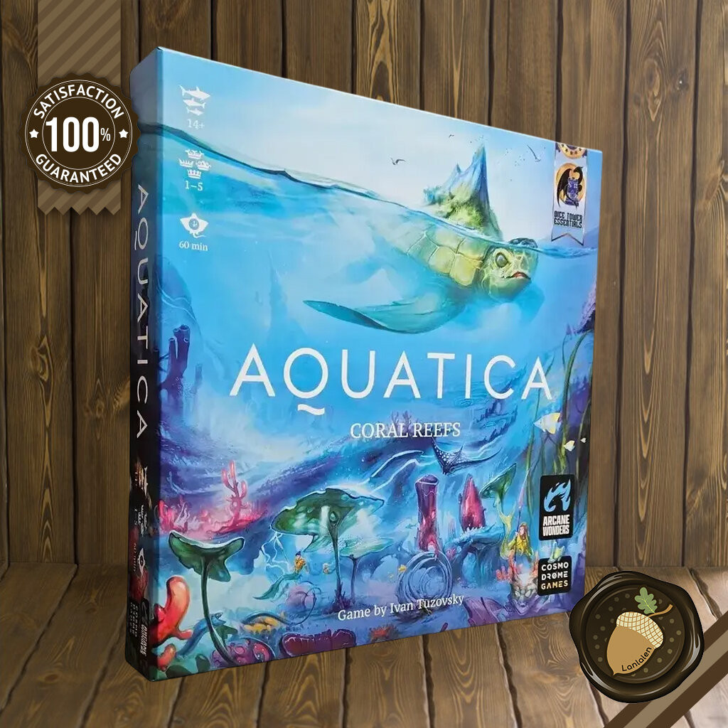 Aquatica: Coral Reef Expansion Board Game ส่วนเสริม บอร์ดเกม | Shopee ...
