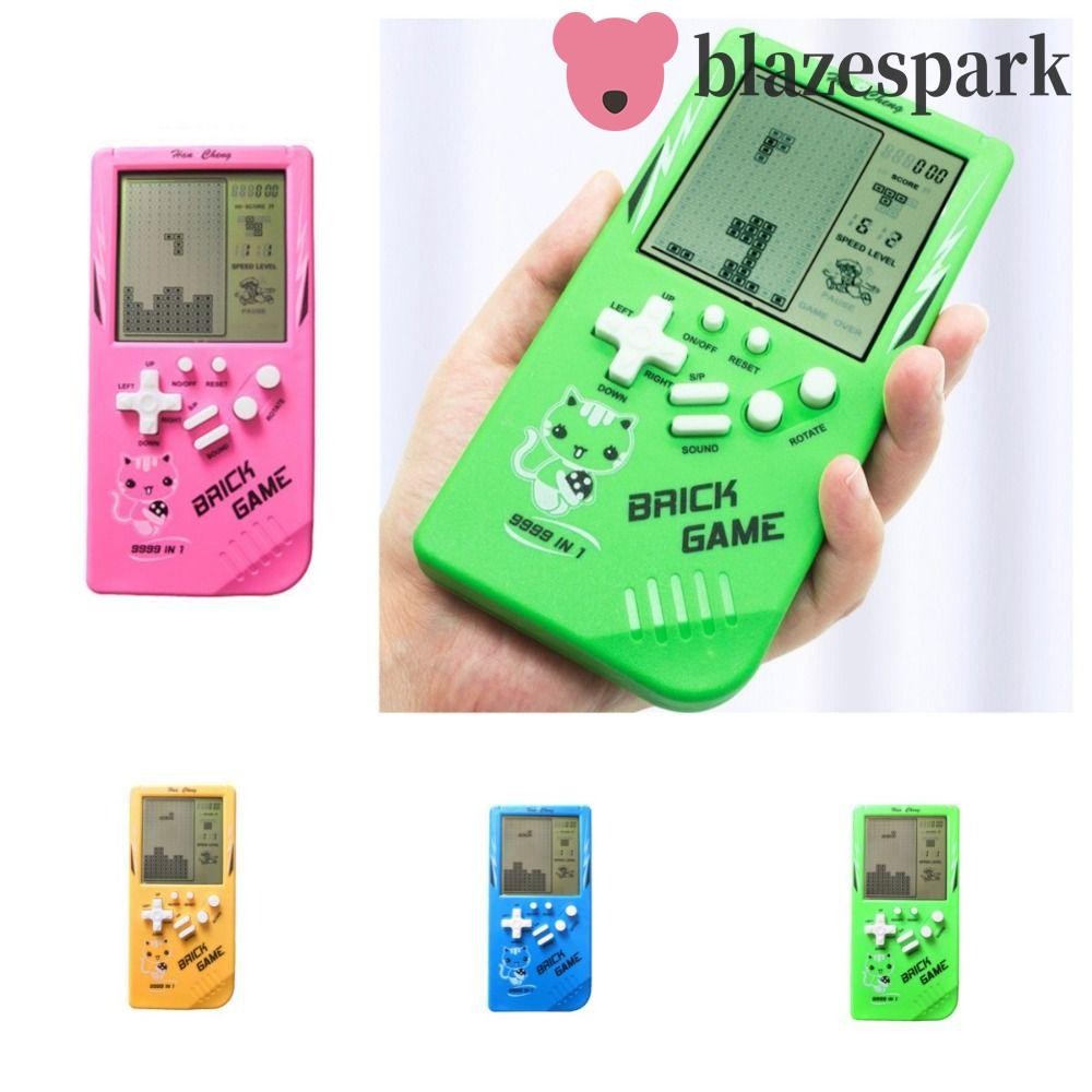 BLAZESPARK เกมคอนโซลกระเป๋า, เกมอิฐ ABS 90s|เครื่องเล่นเกมมือถืออิเล็กทรอนิกส์ย้อนยุคเกมคลาสสิก ...