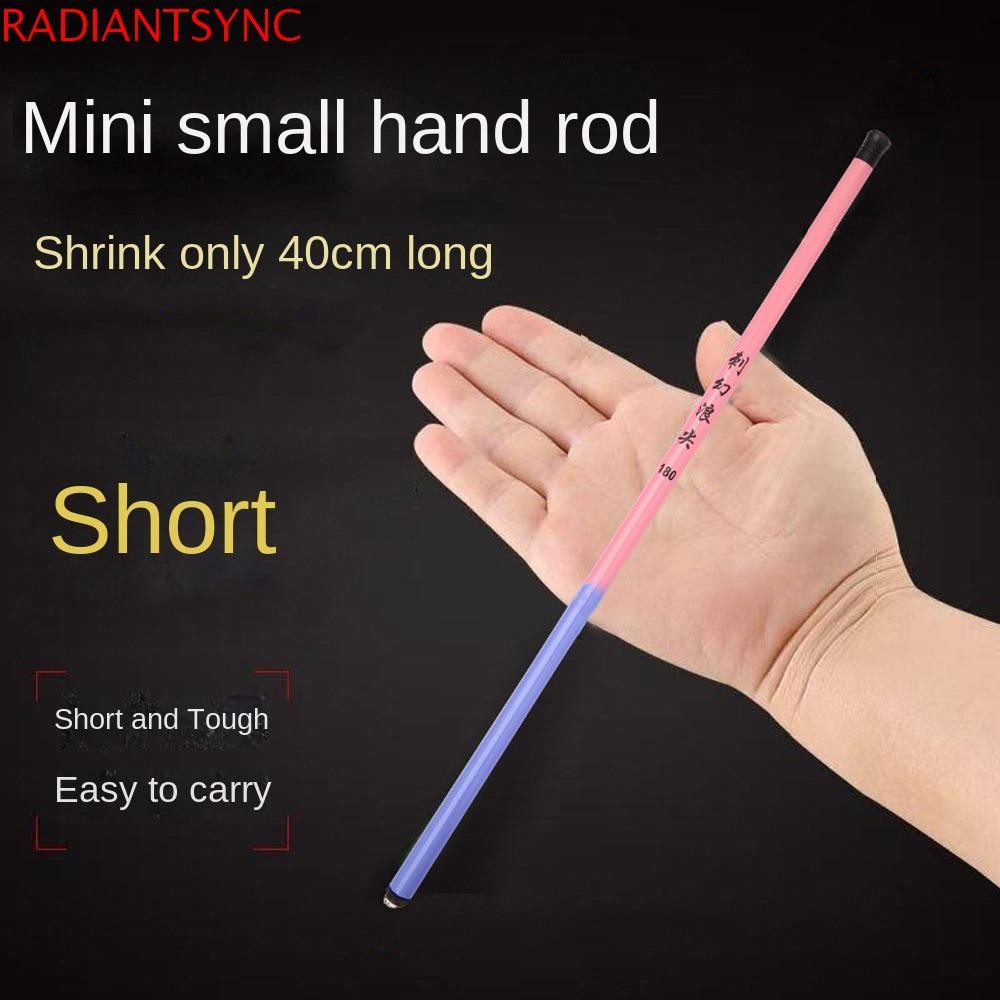 RADIANTSYNC คันเบ็ดยืดไสลด์ Ultralight ขนาด 40 ซม., เหมาะสำหรับเด็กและใช้งานในแม่น้ำและทะเลสาบ ...