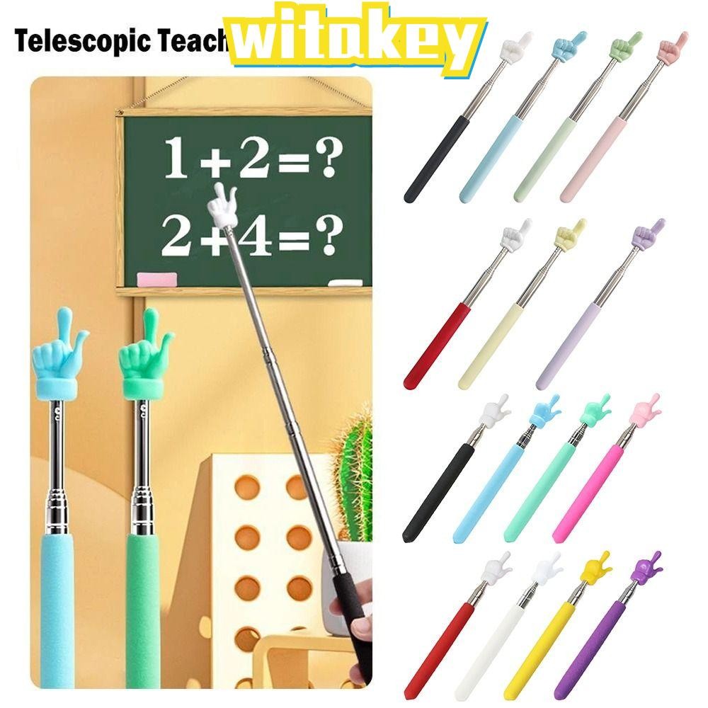 WITAKEY Finger Reading Sticks School Office Supplies สแตนเลสนิ้วมือ ...