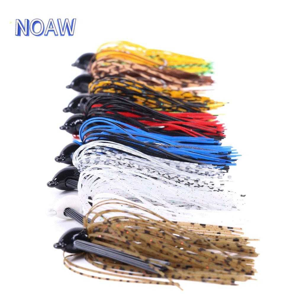 เหยื่อตกปลา Buzzbait และ Chatter 10 กรัม สีขุยซิลิโคน ใช้งานได้ดีกับปลา ...