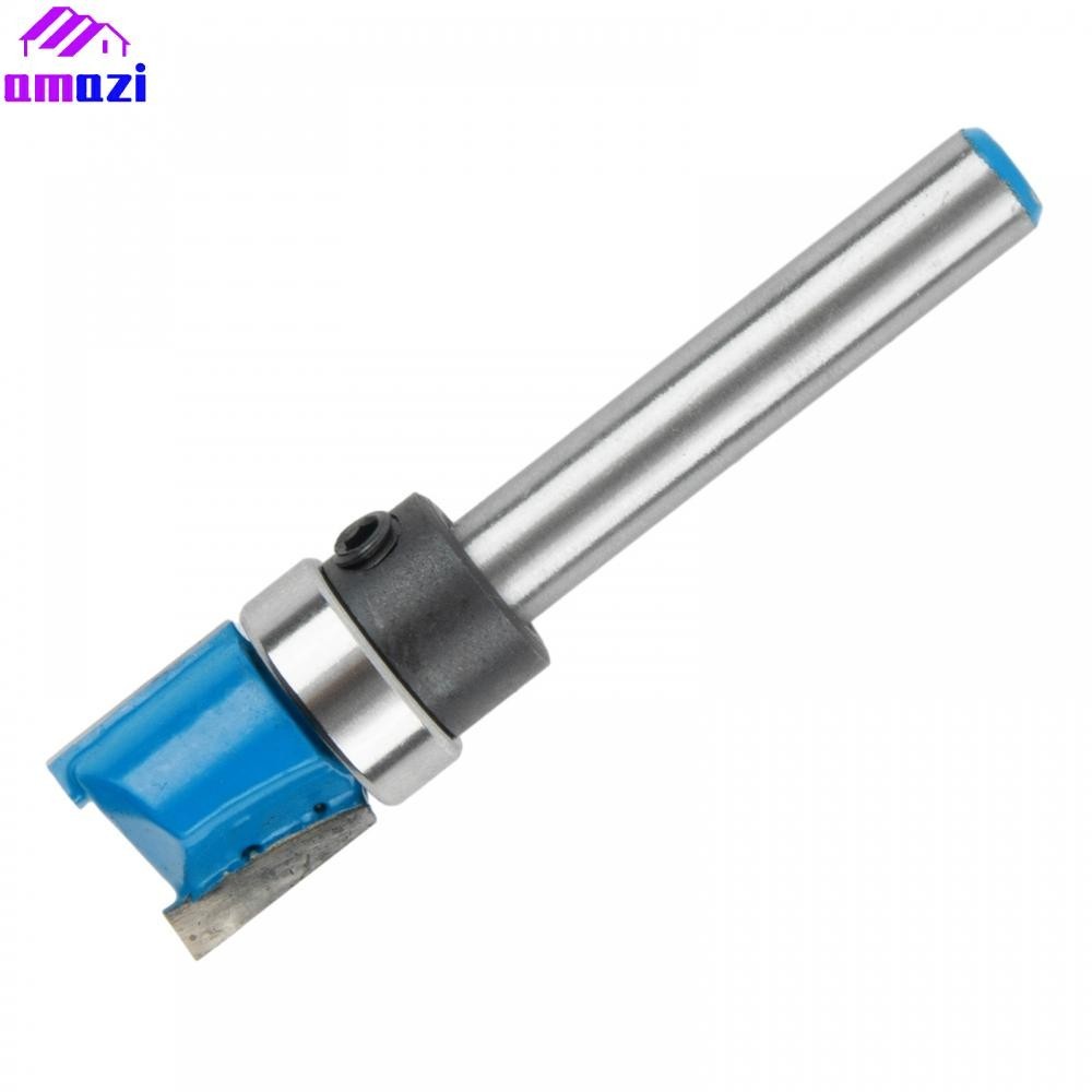 【AMZ】Straight Flute Router Bit with Bearing for Plunge and Template ...