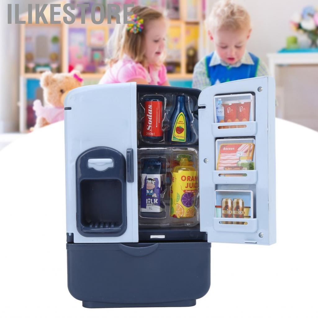 Ilikestore Little Chef Toy ตู้เย็นขนาดเล็กวัสดุ ABS ช่วยเพิ่มประสบการณ์ ...