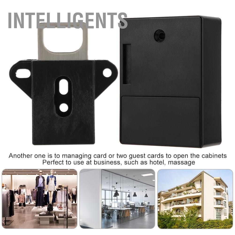 IntelligentS แบตเตอรี่ RFID ตู้ลิ้นชัก DIY ล็อคดิจิตอลไม่มีรู (ไม่รวม ...