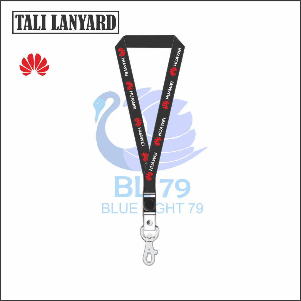 Gantungan Huawei LANYARD - ID CARD STRAP KEYCHAIN FLASHDISK CHAIN ...