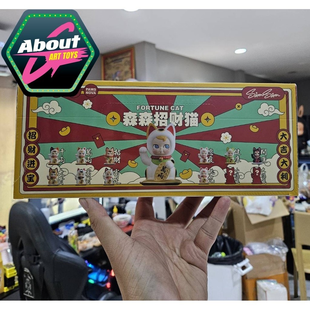 พร้อมส่ง Samsam Fortune Cat V.1 ของแท้ By Kenny Wonderland | Shopee ...