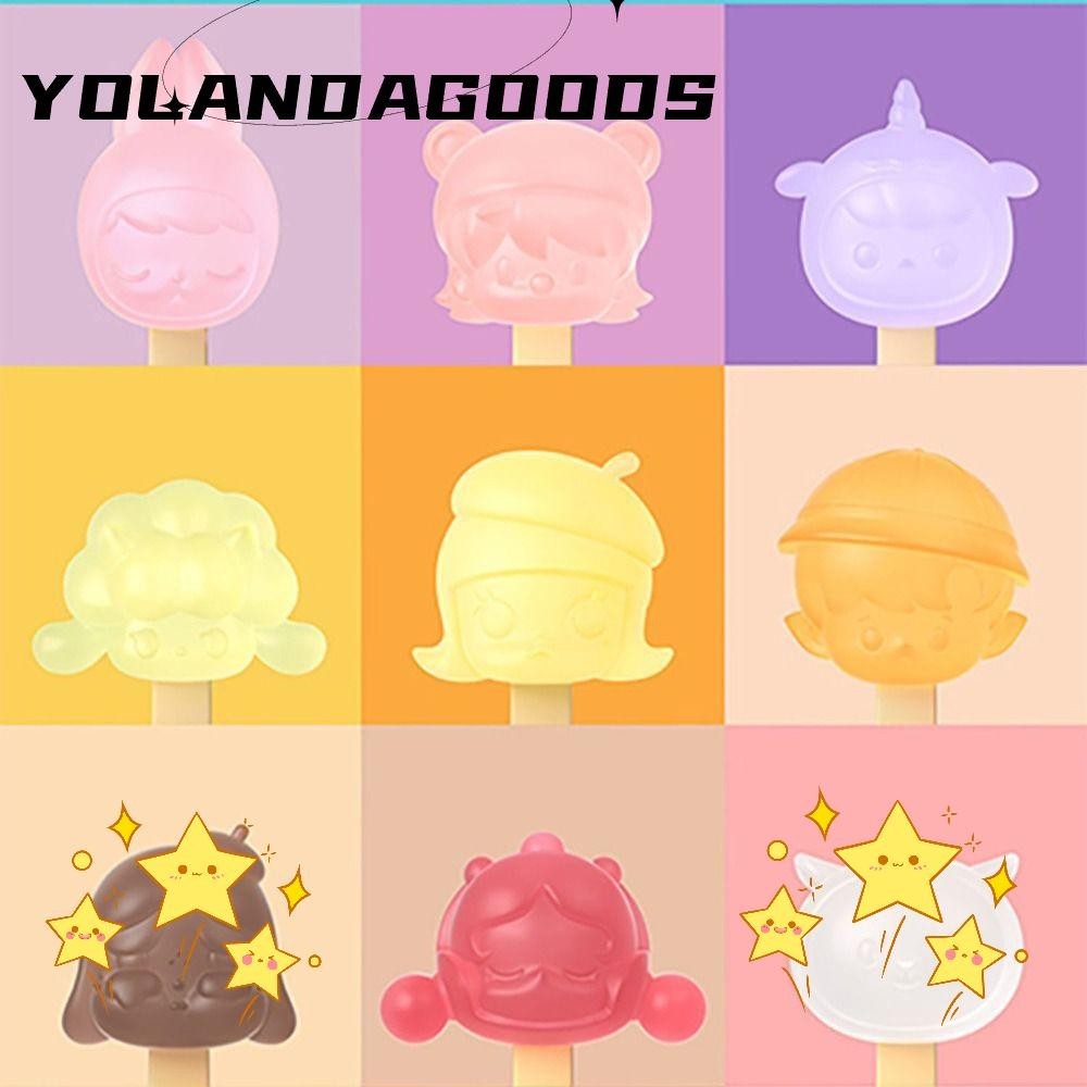กล่อง YOLA, POPMART Pop Bean Mini Popsicle Series ฟิกเกอร์อนิเมะ, ของ ...