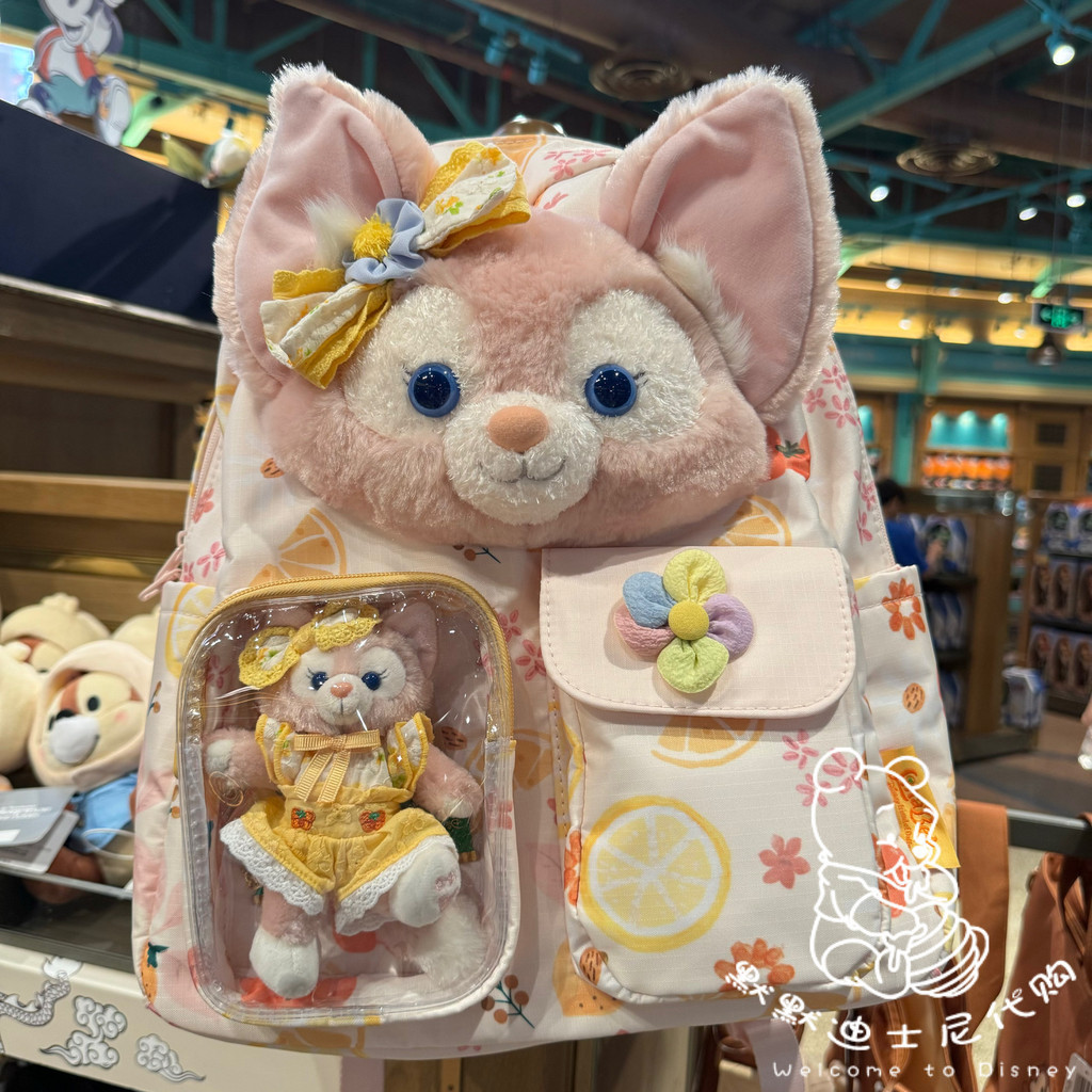 Disneyland 2024 Summer Little Fox Lingna Belle Backpack กระเป๋านักเรียน ...