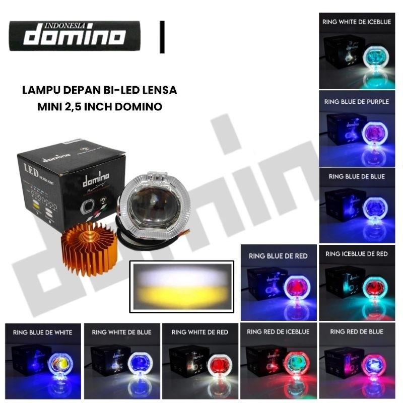 Projie Bild BI-LED Domino Cut Off mini 2.5 นิ้ว D2 D3 Far Close 30watt ...