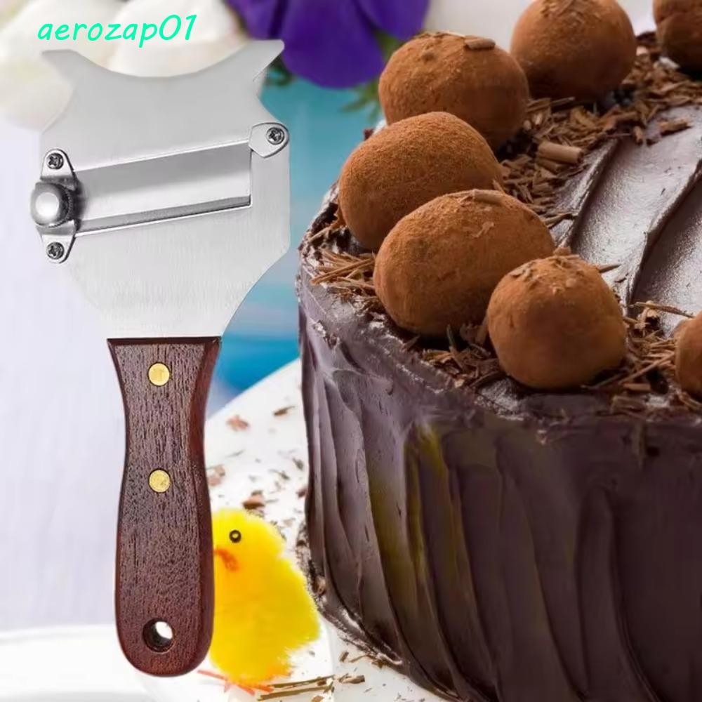 Aerozap ที่ขูดชีส, สแตนเลสปรับ Slice ความหนา Truffle Slicer, สบาย Grip ...