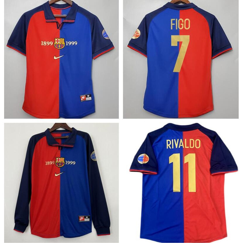Retro Barcelona 1899-1999 Barca Vintage Jersey Retro Barcelona Jersey ...