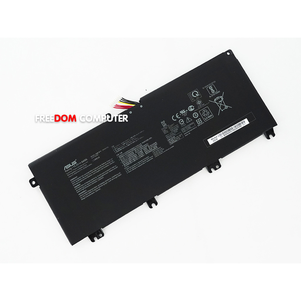 แบตเตอรี่โน๊ตบุ๊ค (แท้) B41N1711 สำหรับ Asus GL503VD FX63V ZX63V ...