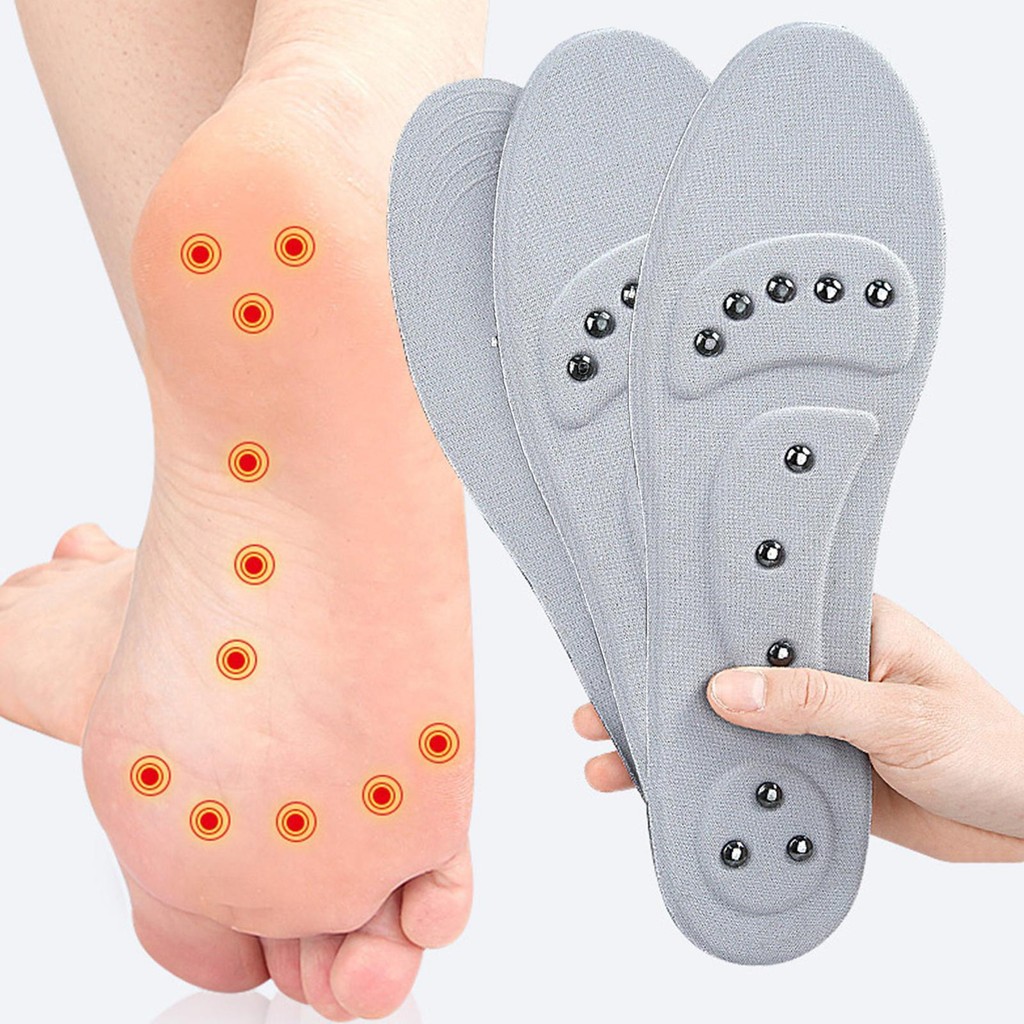 Magnetic insoles เท้ายกแม่เหล็กนวด insoles 11 magnetic arch insoles นวด ...