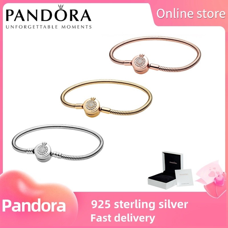 Pandora 100% ของแท้ S925เงิน [592645c01] Pandora Instant Flash Crown ...