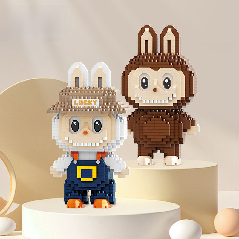 Labubu ตัวต่อสัตว์การ์ตูน Tom And Jerry ของขวัญวันเกิดเด็ก เลโก้ ...