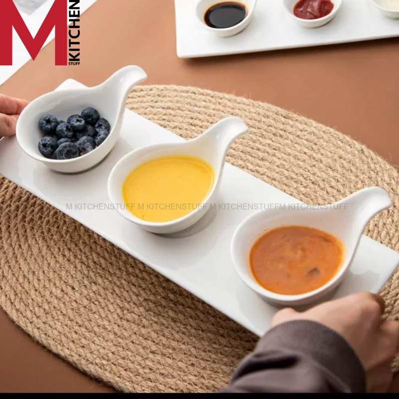 M KITCHEN ถ้วยน้ำจิ้ม ถ้วยซอส เซรามิค เหมาะสำหรับใช้ในร้านอาหารญี่ปุ่น ...