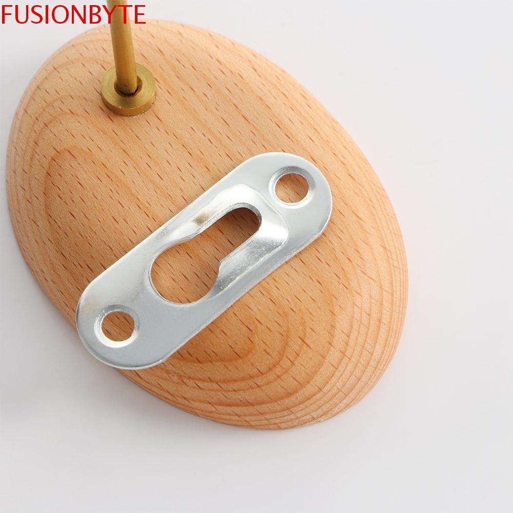 Fusionbyte Fasteners 10/30/50/100 ชิ้นภาพวาดชั้นวางแผ่นยึดตู้ Furnniture Keyhole กรอบตะขอ ...