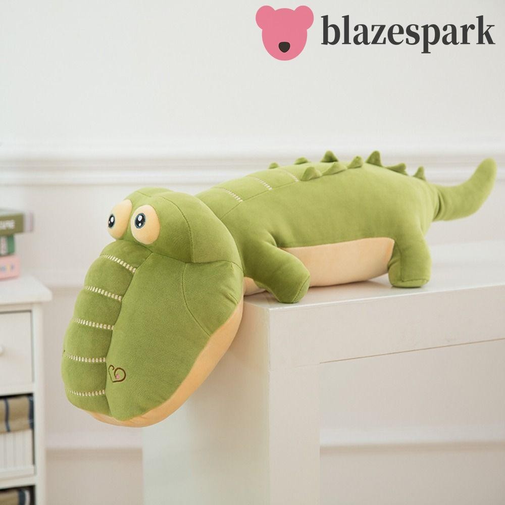 BLAZESPARK จระเข้ตุ๊กตาของเล่น Appease ตุ๊กตาของเล่นตกแต่งบ้านการ์ตูน Kawaii Comforting สัตว์ ...