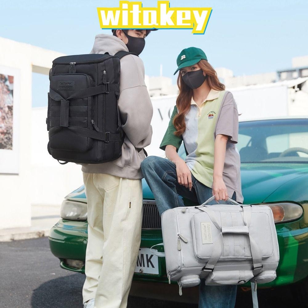 กระเป๋ายิม WITAKEY หลายช่องเก็บของ ขนาดใหญ่ กันน้ำ สำหรับการเดินทางและใช้งานกลางแจ้ง | Shopee ...