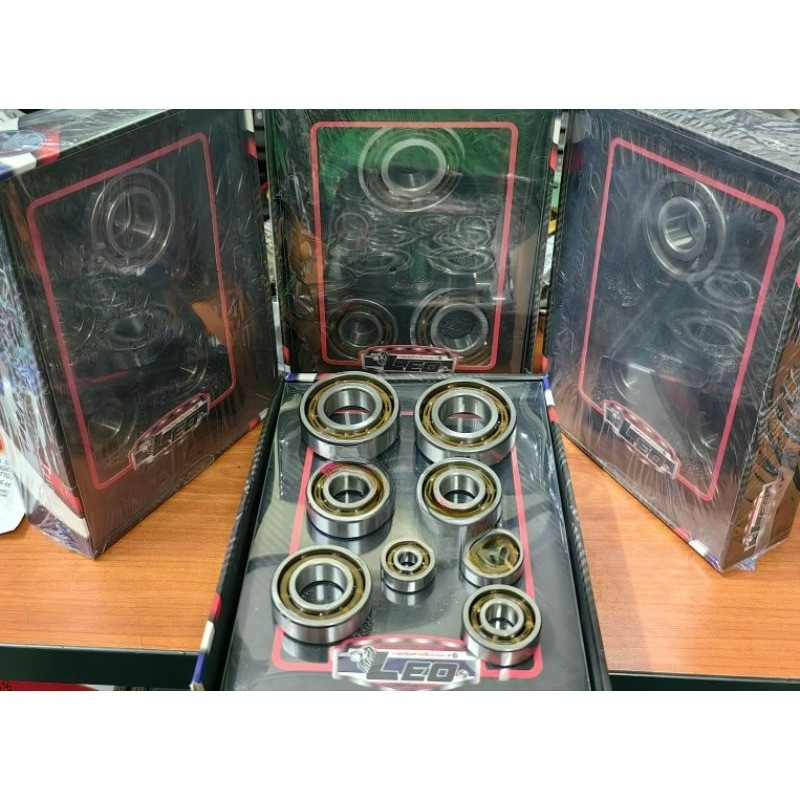 ใหม่ LEO RACING ENGINE BEARUNG FULL SET RXZ Y125 W125 SRL110 SRL115 EX5 ...