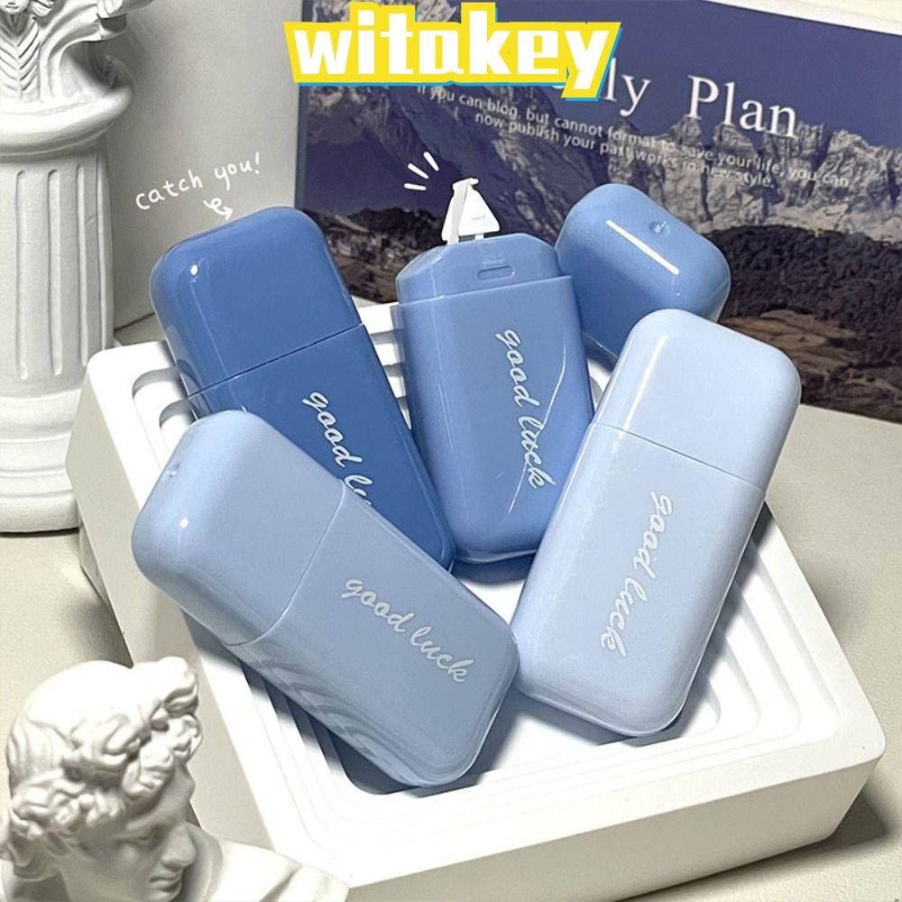 WITAKEY 4 ชิ้น/เซ็ตแก้ไขริบบิ้น,เงียบ 12 ม.ขนาดใหญ่ความจุเทปแก้ไข,ทนทานแมวรูปร่างแก้ไข Ection ...