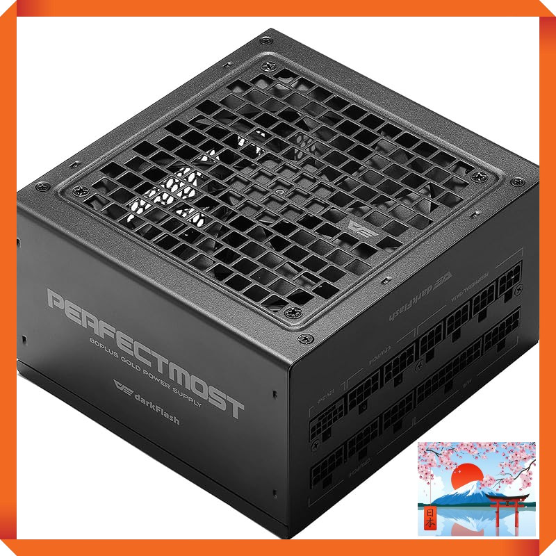 Darkflash PMT850 ATX12V 3.1 850W Full Modular Power Supply, 80 Plus ...
