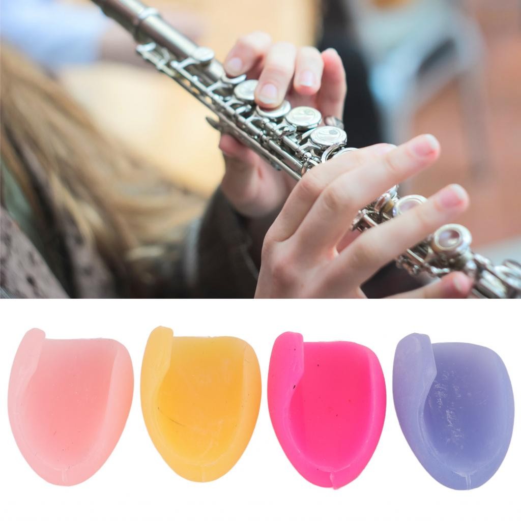 Flute Thumb Rest Bankion Silicone Flutes Flants วางการติดตั้งง่าย ๆ ...