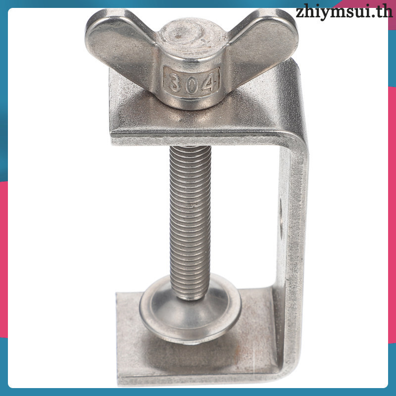 Clamps Heavy Duty Canopy แบนเสือคลิปเครื่องมืออาคารเหล็ก C-Clamp ปรับ ...