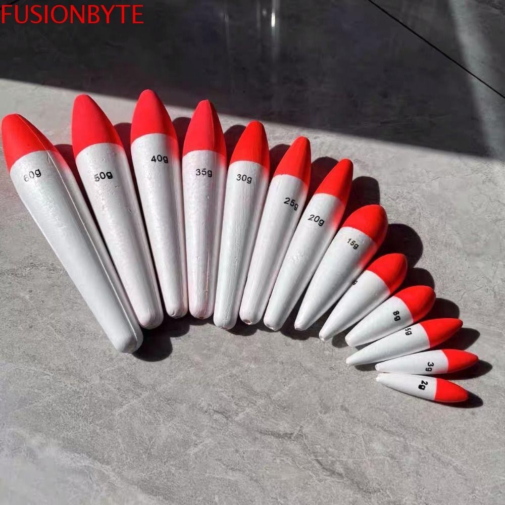 Fusionbyte 5 ชิ้นโฟมตกปลาลอย, 2g-60g ลอยตกปลา Bobber, ทุ่นลอยน้ําโฟมแข็งขนาดใหญ่ประเภทท้องความ ...