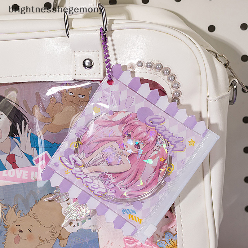 Bgth ป้ายน่ารักกระเป๋าป้องกันอะนิเมะผู้ถือกระเป๋าจี้เครื่องเขียนของขวัญ ...