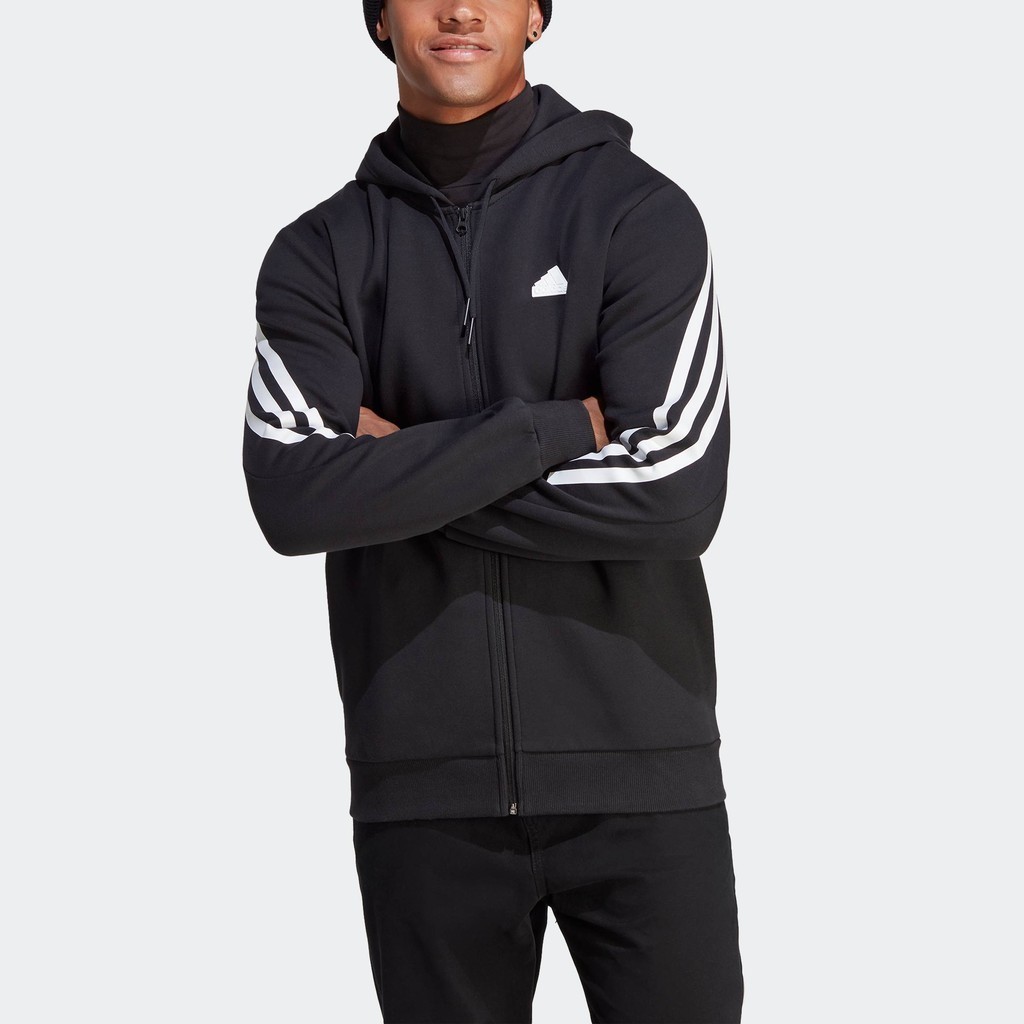 adidas Lifestyle Future Icons 3-Stripes Full-Zip Hoodie Men Multicolor ...