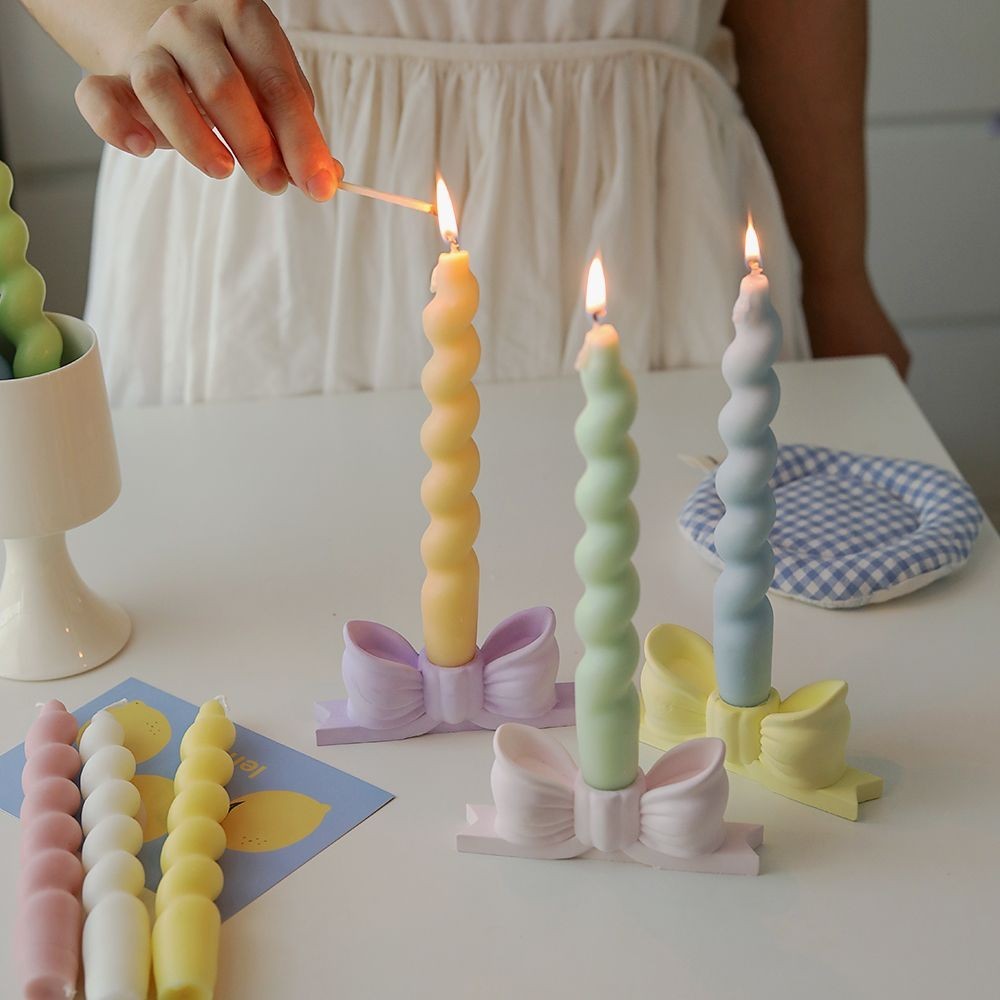 Long Rod Spiral Pattern เทียนหอม เทียนหอม ของขวัญของที่ระลึก น้ําหอม ...