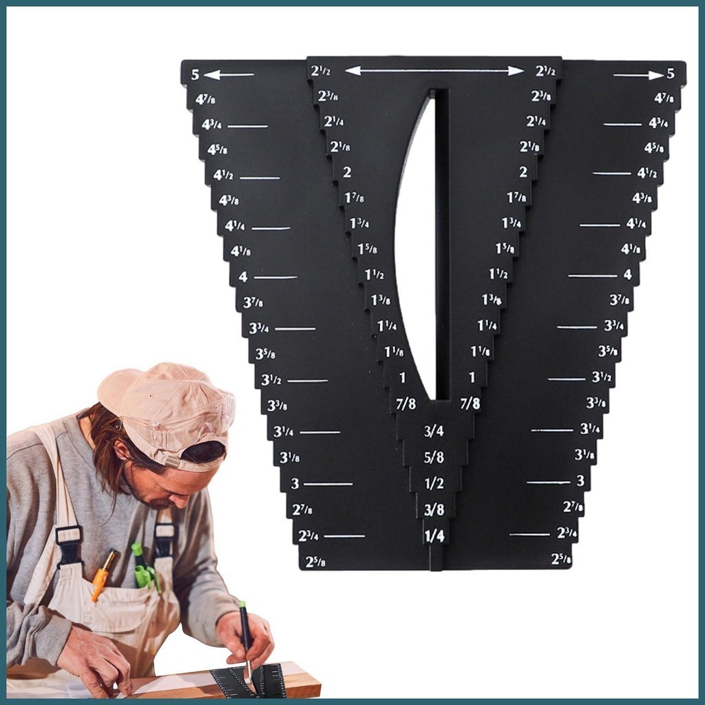 Caliper Center Finder งานไม้เครื่องมือ Caliper 2-in-1 Caliper งานไม้ ...