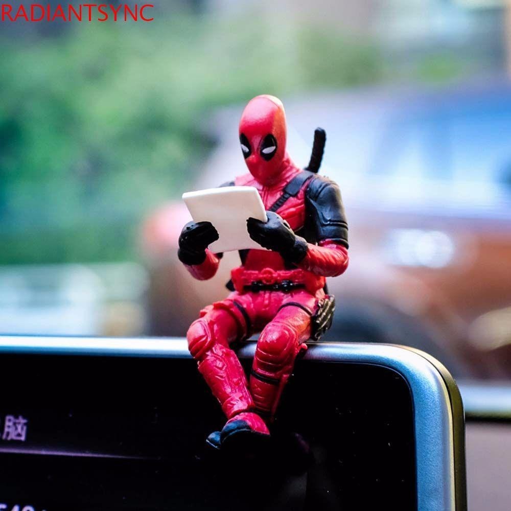 Radiantsync Deadpool รูปปั้นการ์ตูน PVC รุ่น Figuals เดสก์ท็อปตกแต่งของเล่นเครื่องประดับ ...