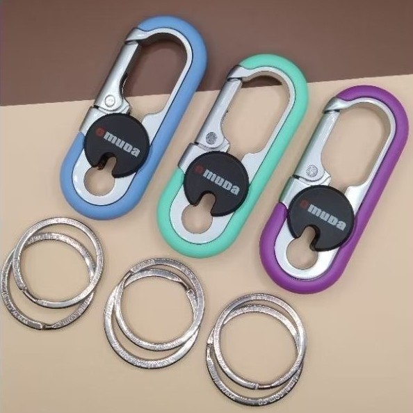 พวงกุญแจ พวงกุญแจ OMUDA 3746 แท้(พร้อมห่วง2ชิ้น) พวงกุญแจรถยนต์ พวงกุญแจมอเตอร์ไซด์ พวงกุญแจ ...