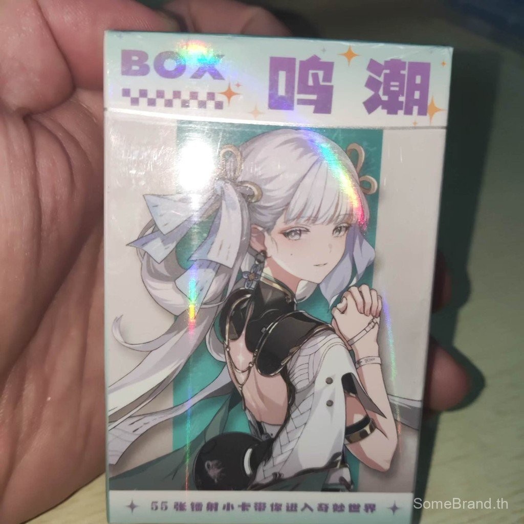 [24H เรือ] อะนิเมะ Wuthering คลื่น LOMO การ์ด55ชิ้น Wuthering คลื่น3นิ้วการ์ดขนาดเล็ก LOMO ...